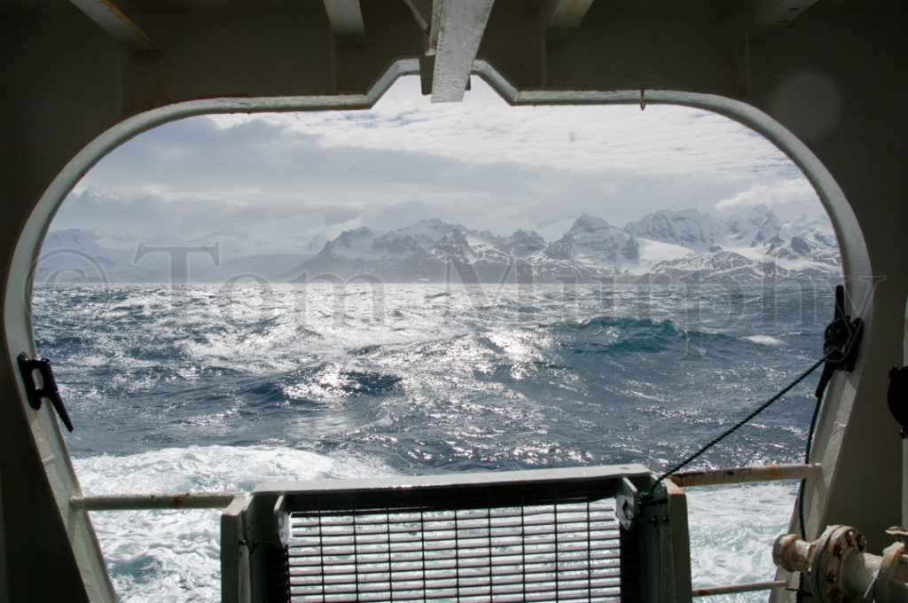 Antarctic Ocean Ship Window – Tom Murphy Photography