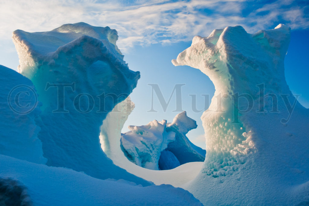 Iceberg Arches Antarctica – Tom Murphy Photography