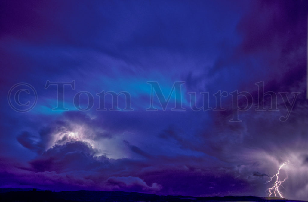 Lightning Blue Clouds – Tom Murphy Photography